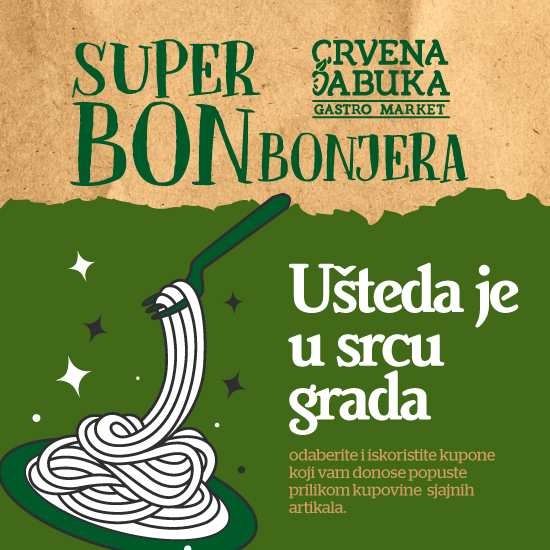 Crvena jabuka gastro market Marindvor | Ljubav je u srcu grada!